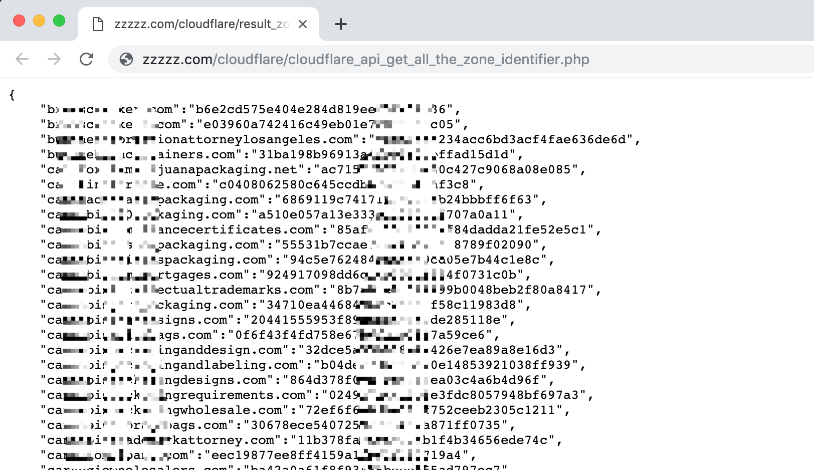 获取CloudFlare上的所有域名的ID (zone_identifier) - by PHP_cloudflare怎么导出所有域名-CSDN博客