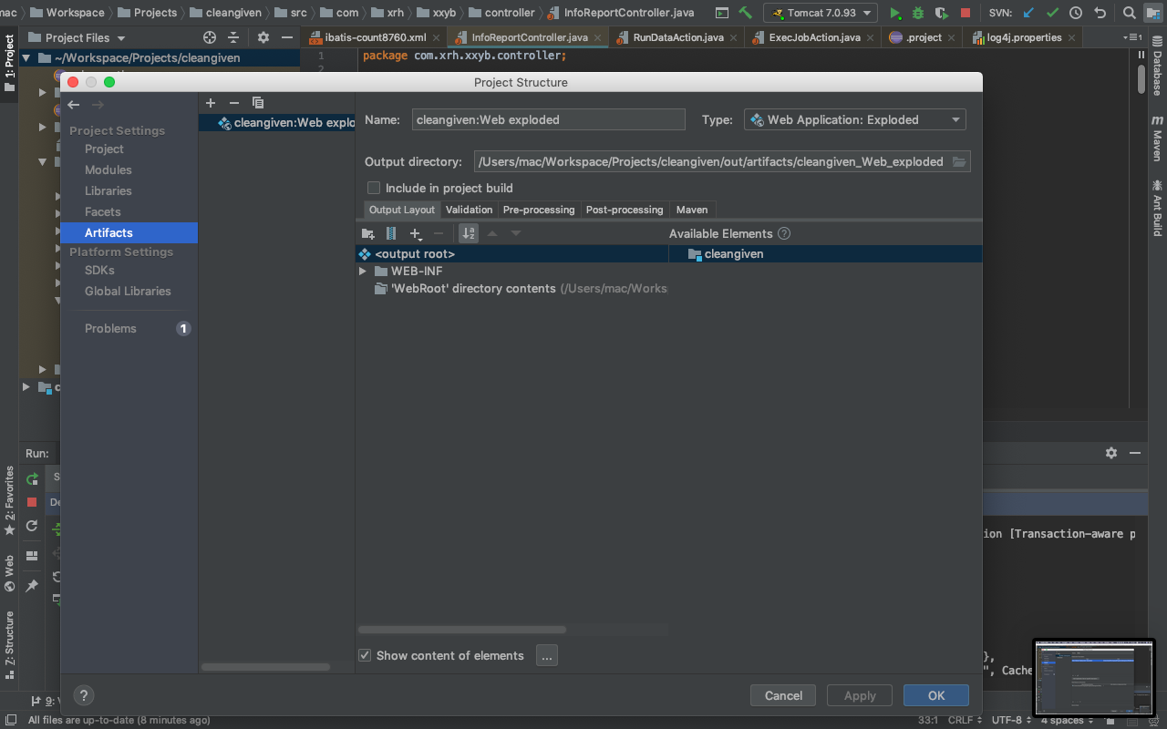 IDEA 调试部署 WEB-INF/classes下面不生成class文件_idea编译没有生成class文件-CSDN博客
