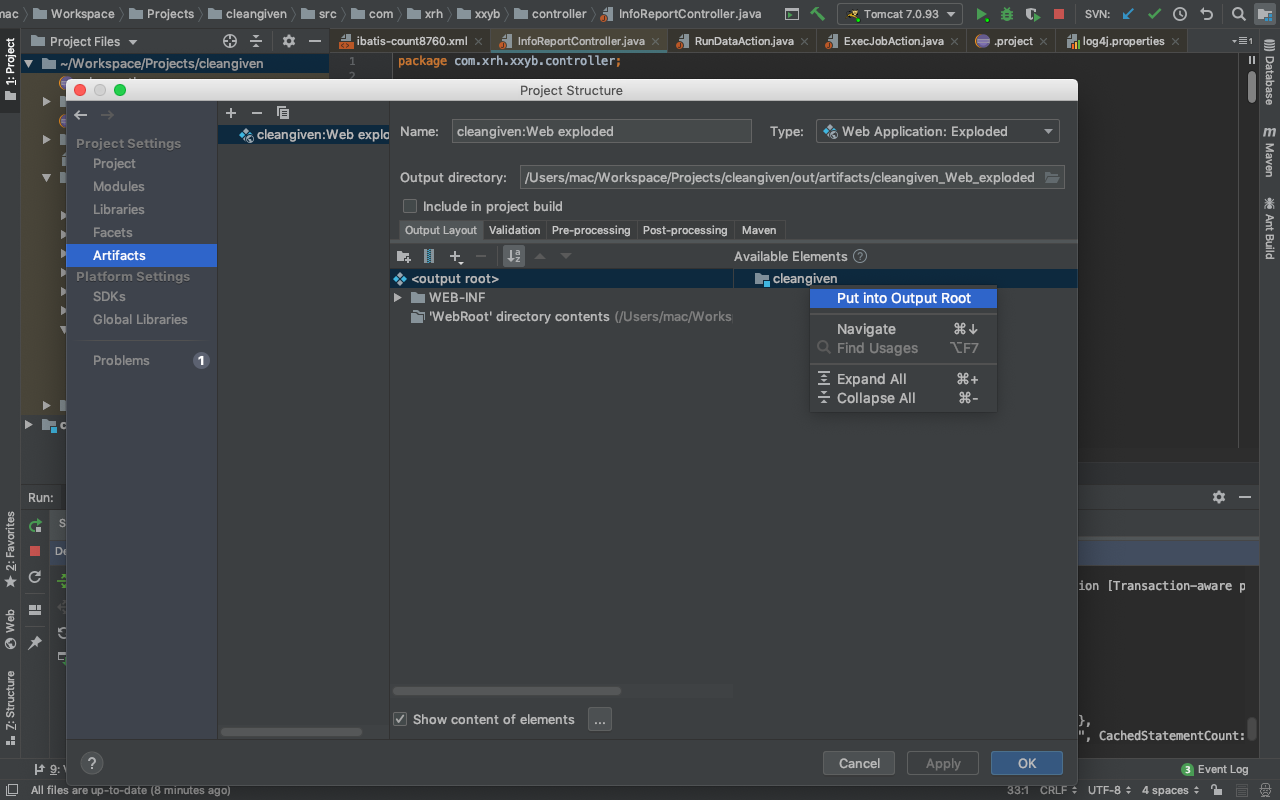 IDEA 调试部署 WEB-INF/classes下面不生成class文件_俊墨客-CSDN博客