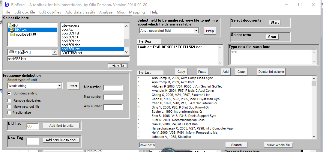 Bibexcel 与 Pajek 基本分析_pajek作者共现-CSDN博客