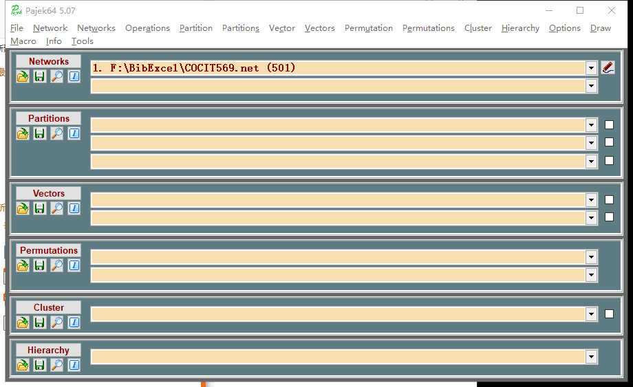 Bibexcel 与 Pajek 基本分析_pajek作者共现-CSDN博客