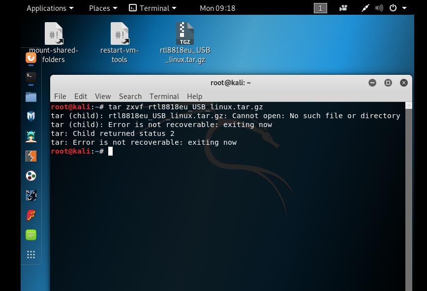 求助：kali Linux下，无法解压zip文件和tar.gz，求解~_kali里面命令行解压不了-CSDN博客