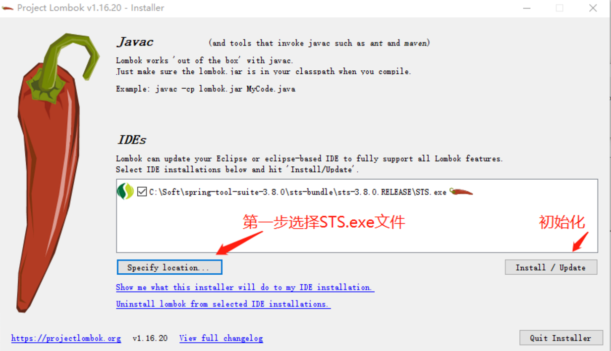 lombok集成eclipse、sts、IDE_sts 集成lombok插件-CSDN博客
