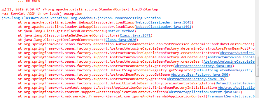 java.lang.ClassNotFoundException: org.codehaus.jackson.JsonProcessingException报错_caused by: java ...