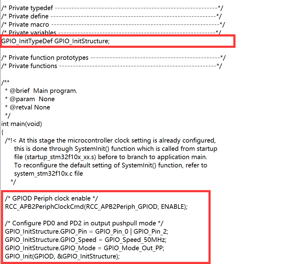 STM32F103复习笔记1：GPIO初始化_use_stm3210c_eval-CSDN博客