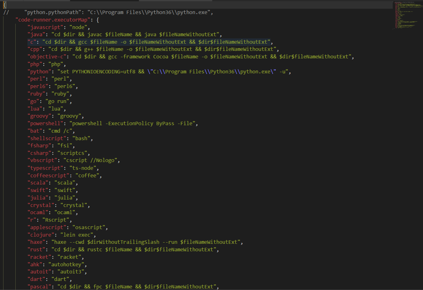 vscode插件code-runner配置python解析器_vscode配置python解释器-CSDN博客