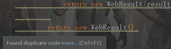 IDEA中关闭重复代码行提示的方法_idea关闭高亮重复-CSDN博客