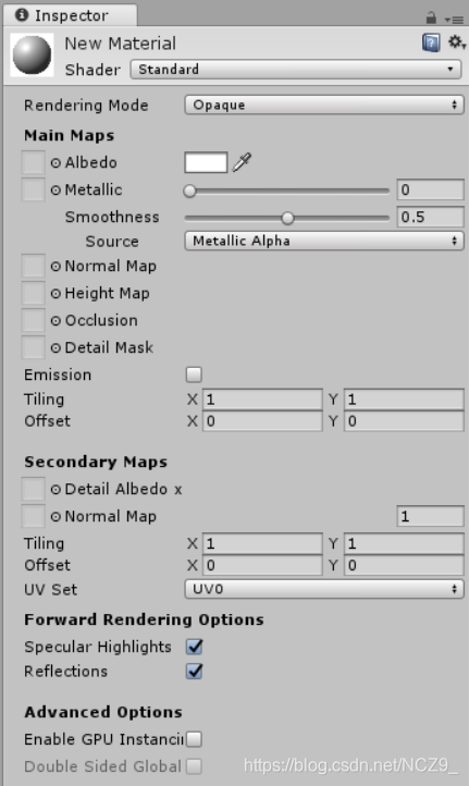 Unity 初识:material(材质) Unity Material Csdn博客