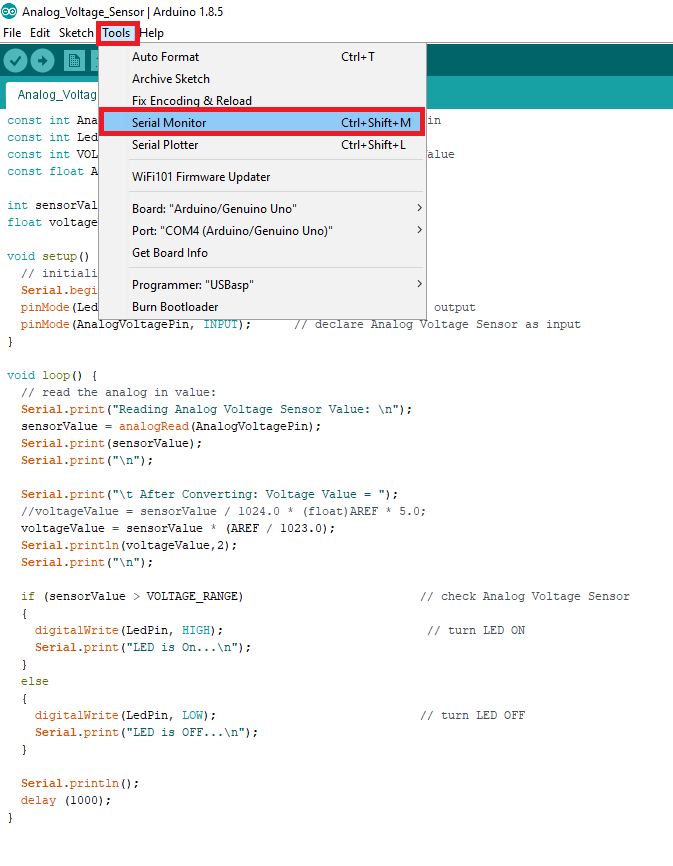 Arduino开发之Analog Voltage Sensor_arduino voltage sensor-CSDN博客
