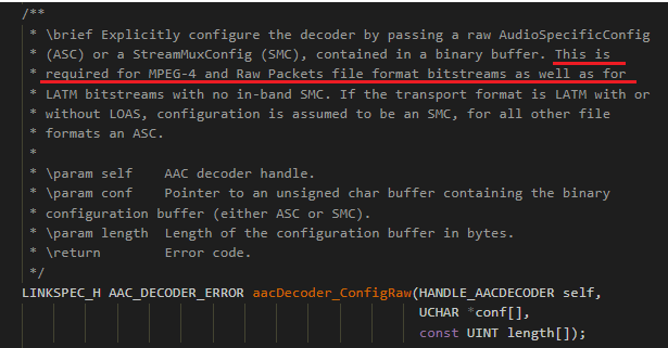 CarPlay Wireless 使用fdk_aac库解码Raw AAC-LC & AAC-ELD_fdk-aac解码流程图-CSDN博客