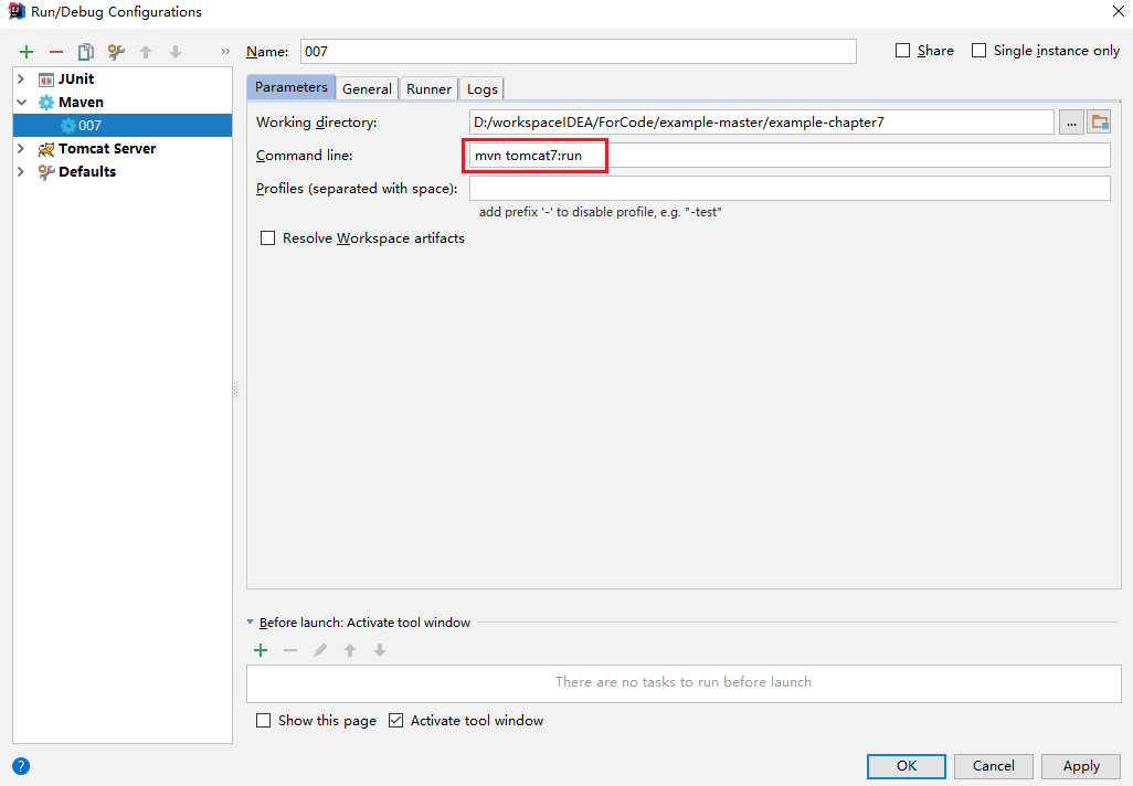 解决: Unknown lifecycle phase "mvn". You must specify a valid lifecycle phase_unknown lifecycle ...