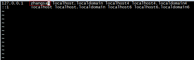 修改Linux的用户名称------[root@localhost]怎么改成[root@zhangsan]_主机名设置为zhangsan.localdomain.-CSDN博客