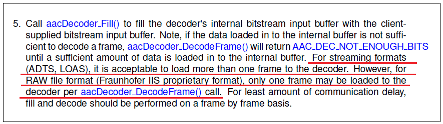 CarPlay Wireless 使用fdk_aac库解码Raw AAC-LC & AAC-ELD_fdk-aac解码流程图-CSDN博客