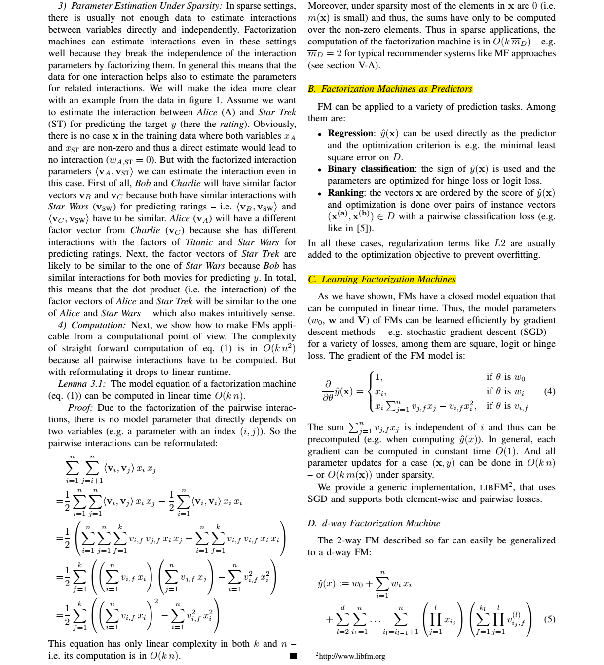 《Factorization Machines》 | FM模型及python实现_factorization machines python-CSDN博客
