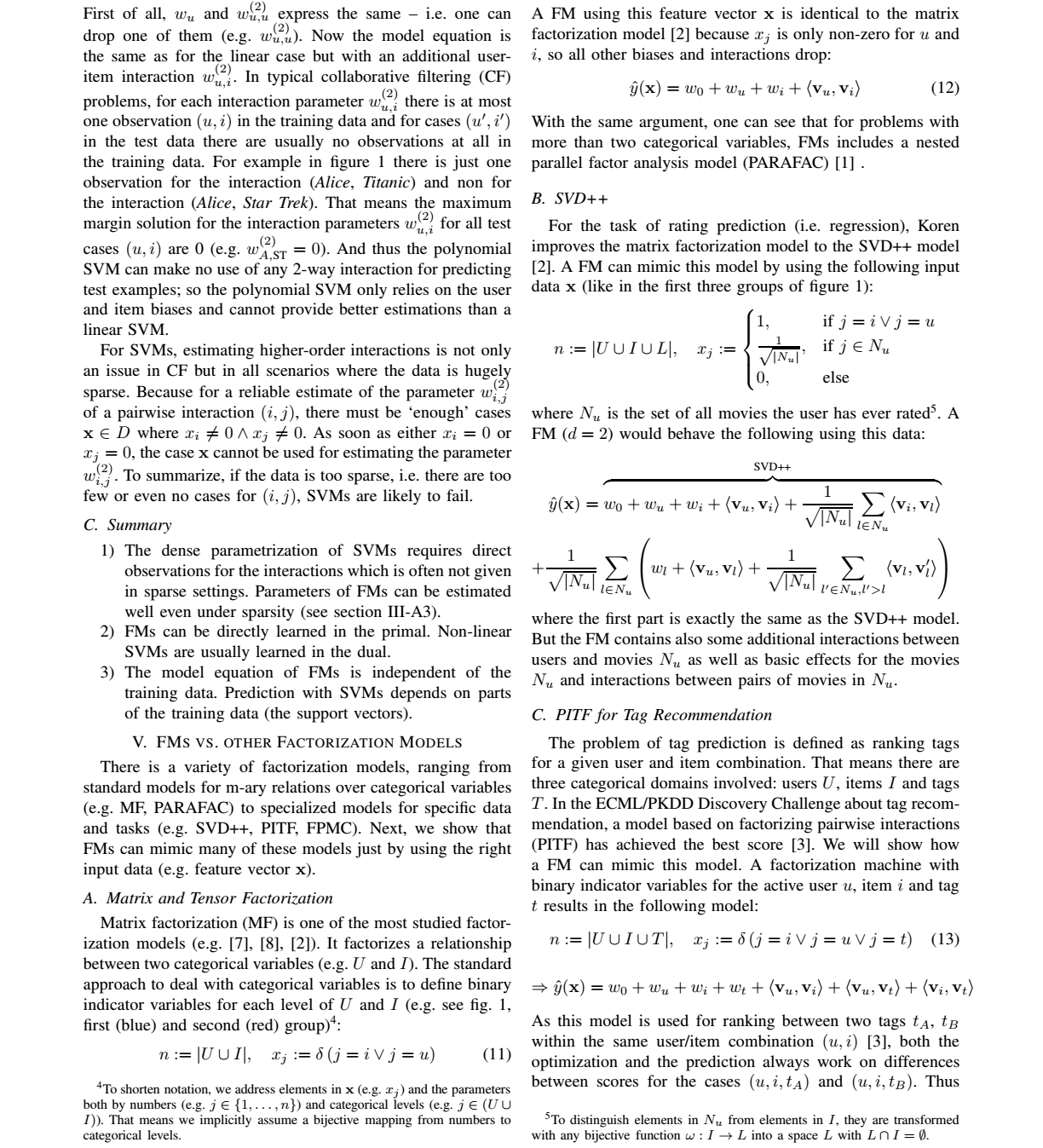 《Factorization Machines》 | FM模型及python实现_factorization machines python-CSDN博客