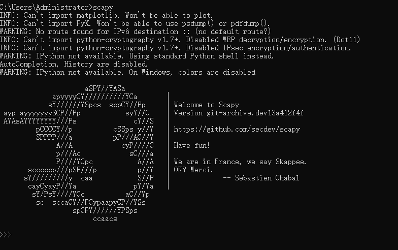 Windows 10下安装scapy以及问题解决win10安装scapy Csdn博客 