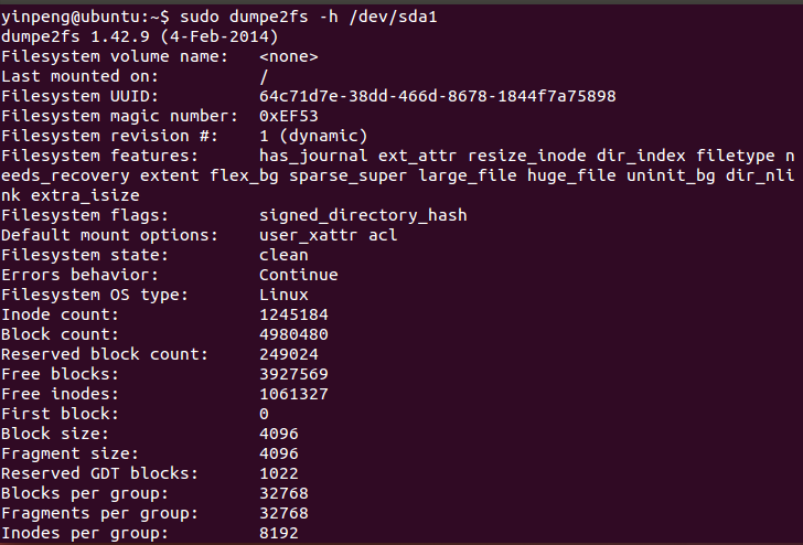 Linux文件系统一 Ext4框架结构 Csdn博客 