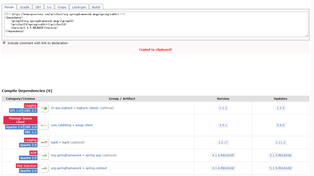 spring 集成rabbitmq 遇到的问题：版本配置_spring-rabbit版本选择-CSDN博客
