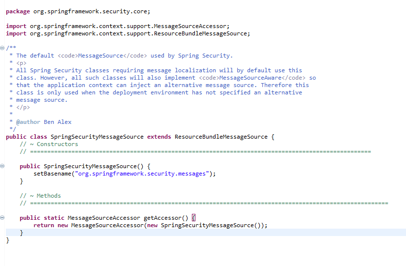 Spring Security修改默认的bad Credentials提示 及其 原理（spring Boot 20）springsecurity 更改显示内容bad 