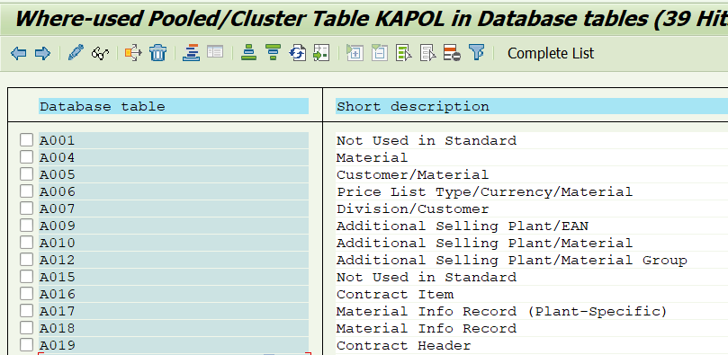 【08】SAP ABAP性能优化 - 正确使用簇表（Cluster Table）和池表（Pooled Table）_abap 簇表-CSDN博客