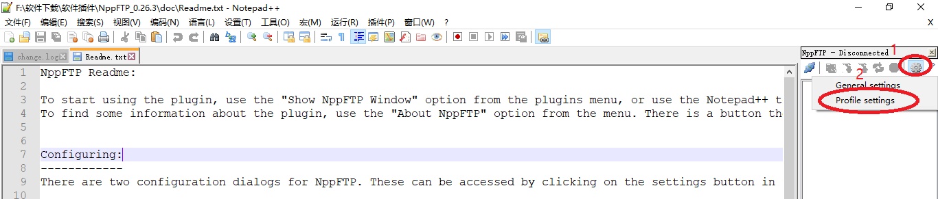 notepad++离线安装NppFTP,没有使用目录离线安装(其他插件都可以参考)_notepad离线版本-CSDN博客