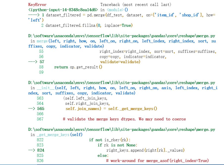 Pandas中dataframe和转换为透视表的dataframe进行merge时，出现keyerror的问题merge报key Errorgyl2016的博客 Csdn博客