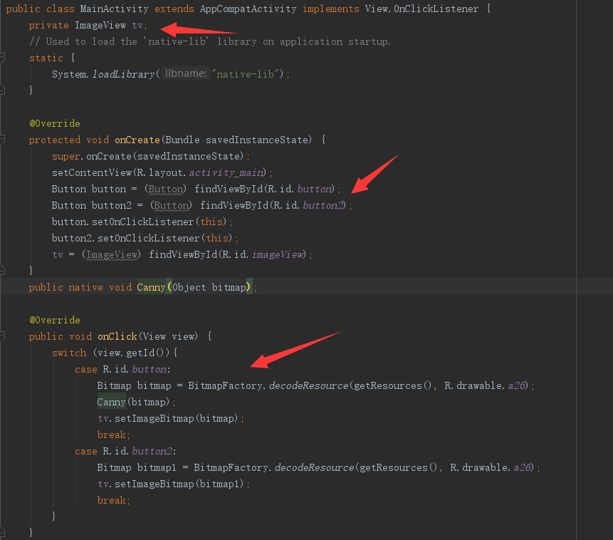 Android studio使用JAVA与JNI调用OpenCV_android jni + opencv 动态库-CSDN博客