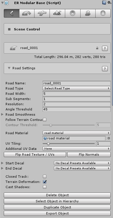 Unity中使用插件在地形中制作道路_proroad插件unity-CSDN博客