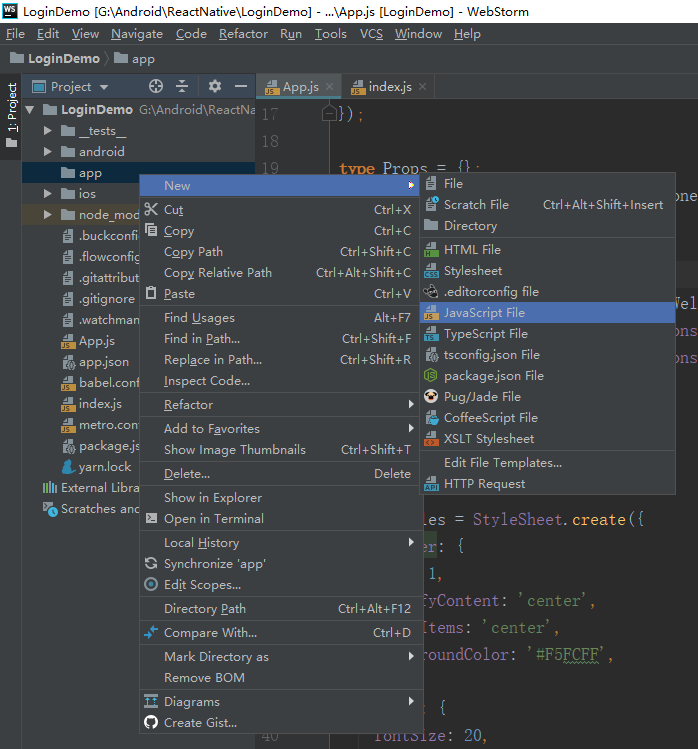 React Native之使用react Navigation导航器实现最简单的登录页面（记录学习）react Native如何设置登录 Csdn博客