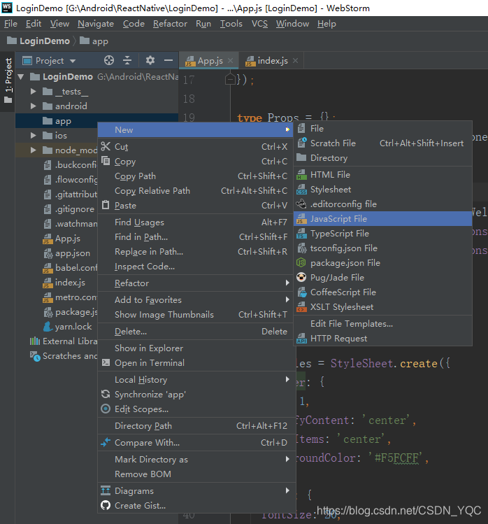 React Native之使用react Navigation导航器实现最简单的登录页面(记录学习)react Native如何设置登录 Csdn博客