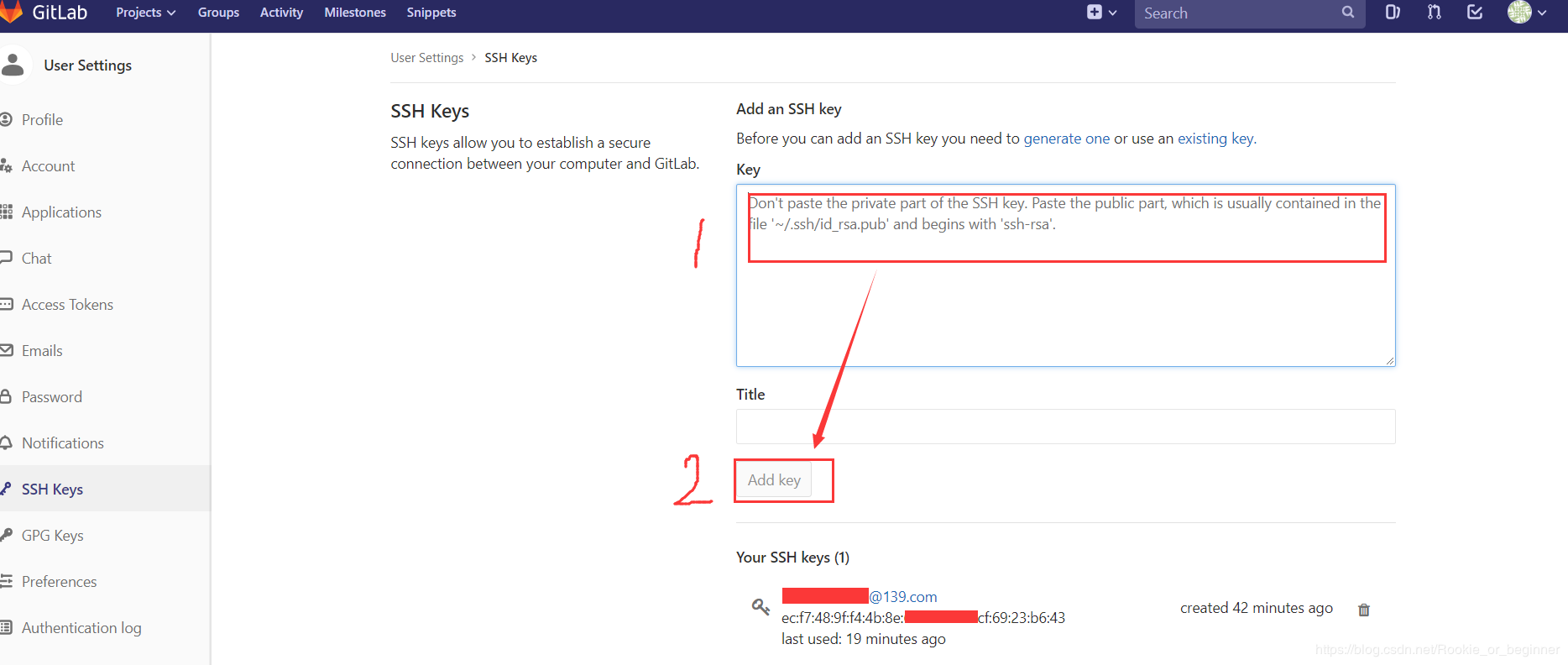 gitlab 配置报错：Could not read from remote repository 或 Host key verification failed_gitlab could ...