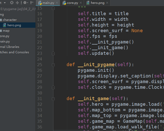 pygame网络游戏_4_2：人物行走_角色移动效果_python中人物走路动作-CSDN博客