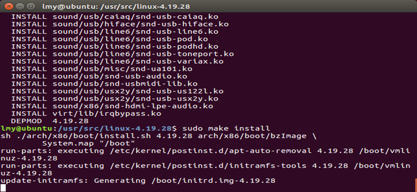 操作系统作业——Ubuntu编译linux内核_sudo apt-get install lbuild-essential kernel-packa_yu_weier的博客-CSDN博客