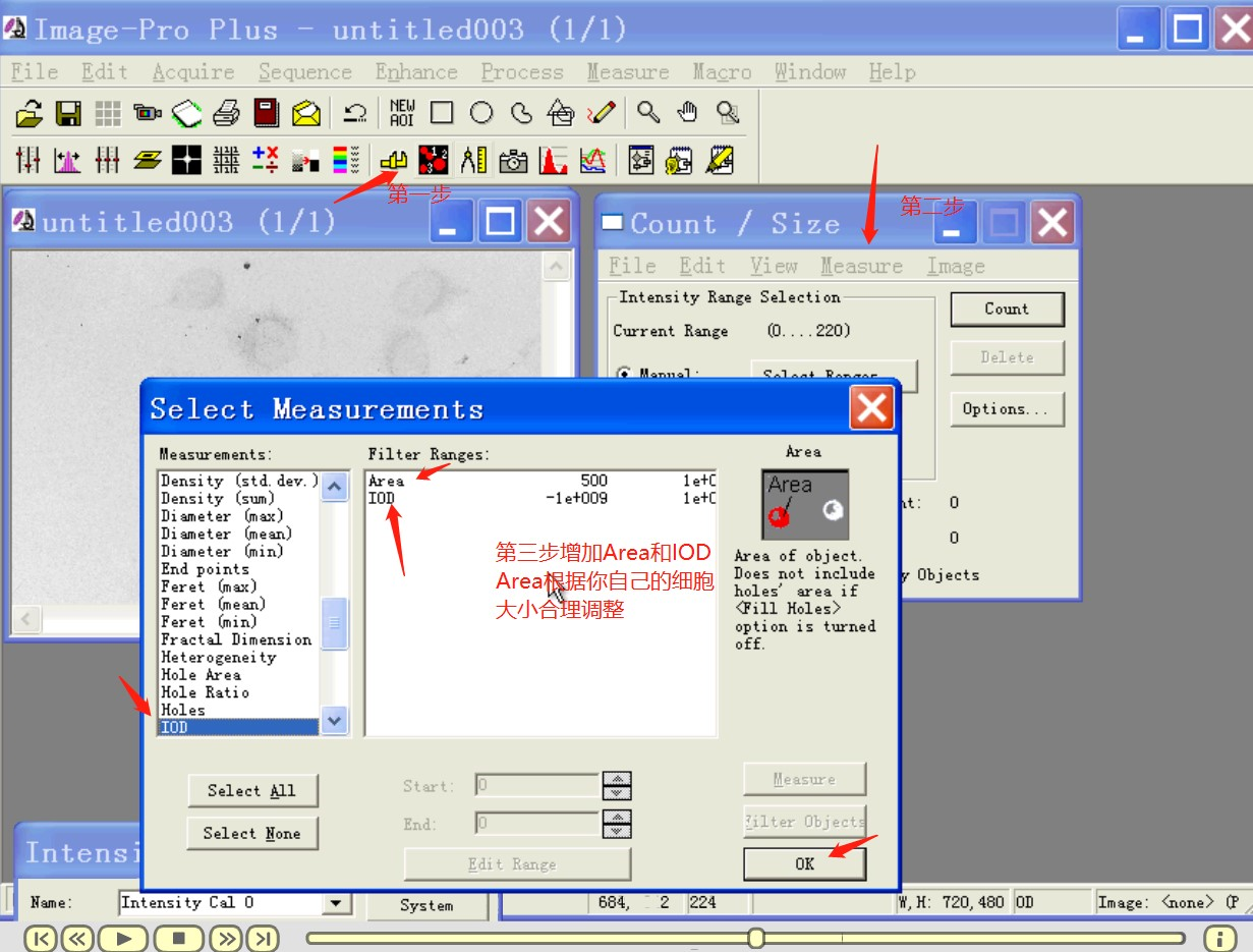 Image Pro Plus6进行荧光分析与荧光照片合成学习笔记_image-pro plus 6.0-CSDN博客