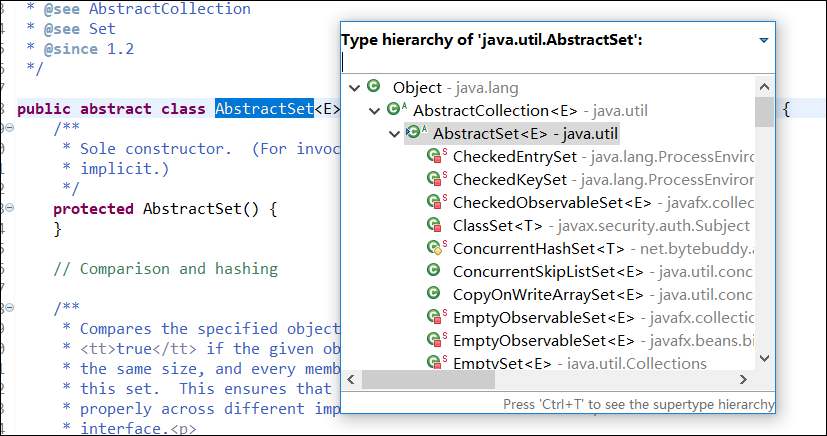 Eclipse&IDEA查看类的层次结构_查看类的结构树-CSDN博客