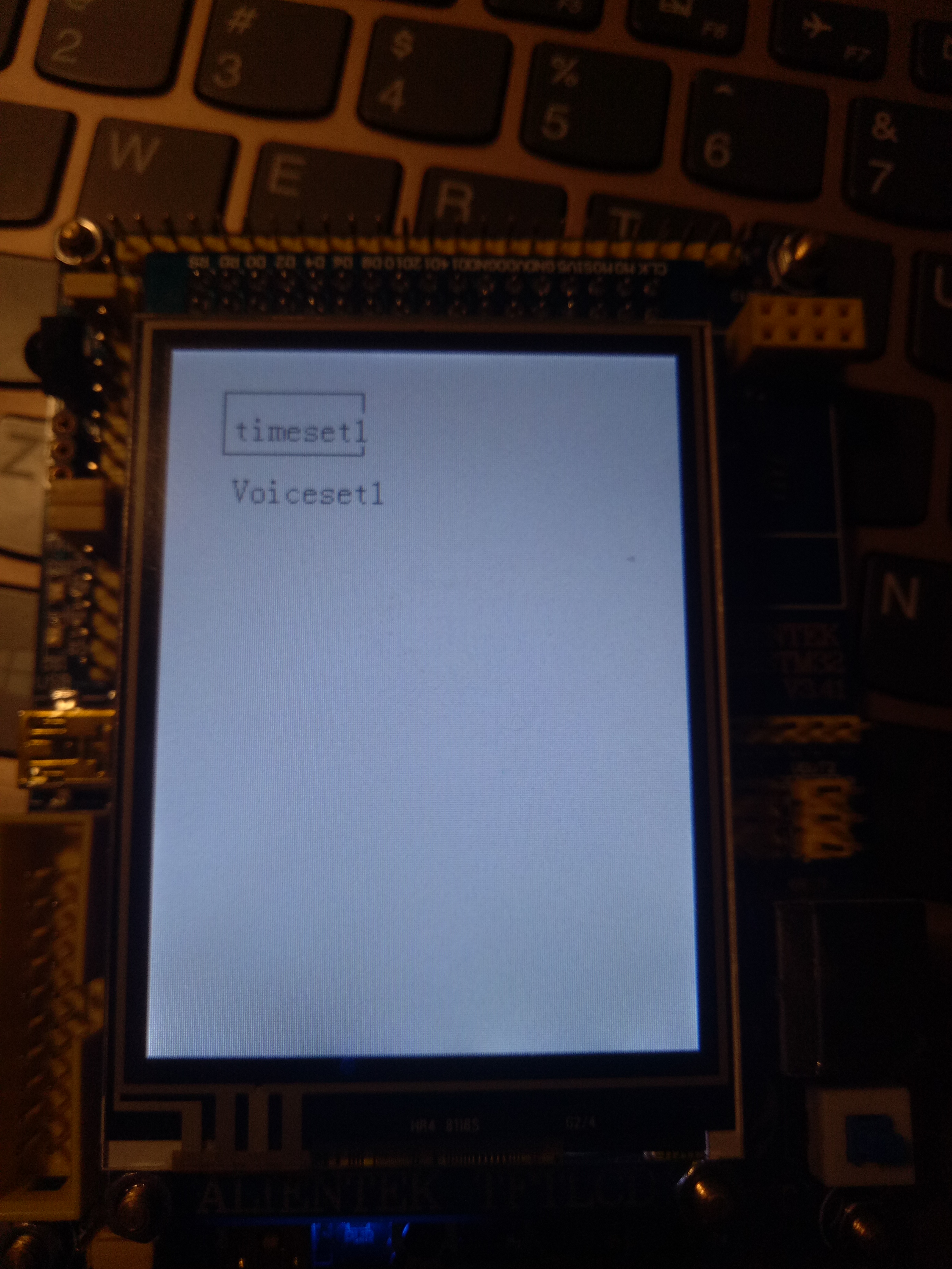 Stm32多级菜单程序设计 忆云竹