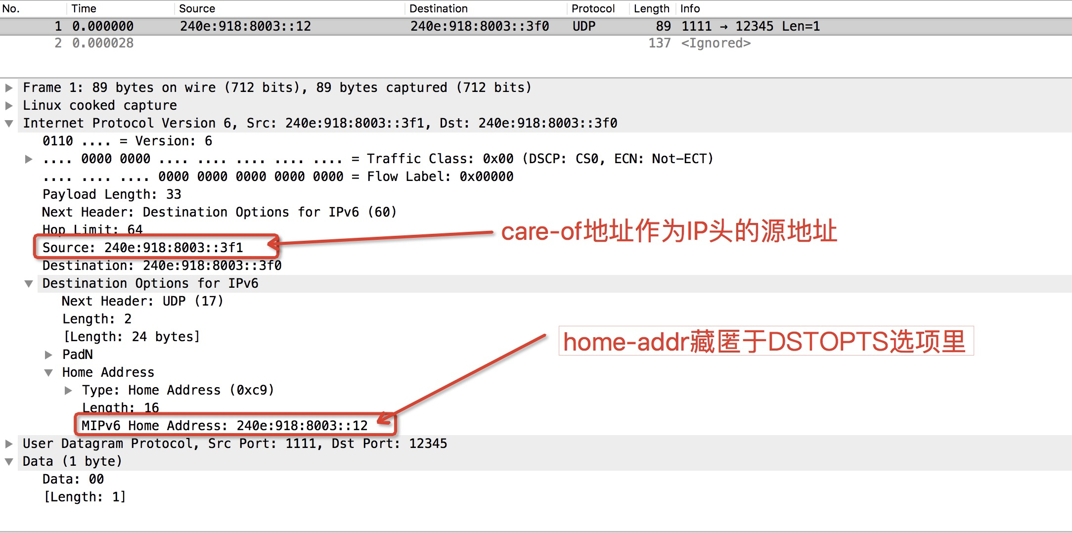 闲谈IPv6-体会一下移动IP路由扩展头以及地址选项头的实际操作(Howto)_ipv6移动头部-CSDN博客