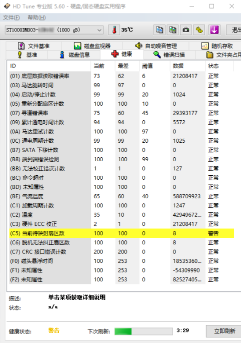 SMART 关键指标解析, 如何通过解读 SMART 信息预测硬盘故障_二手硬盘 smart 187-CSDN博客
