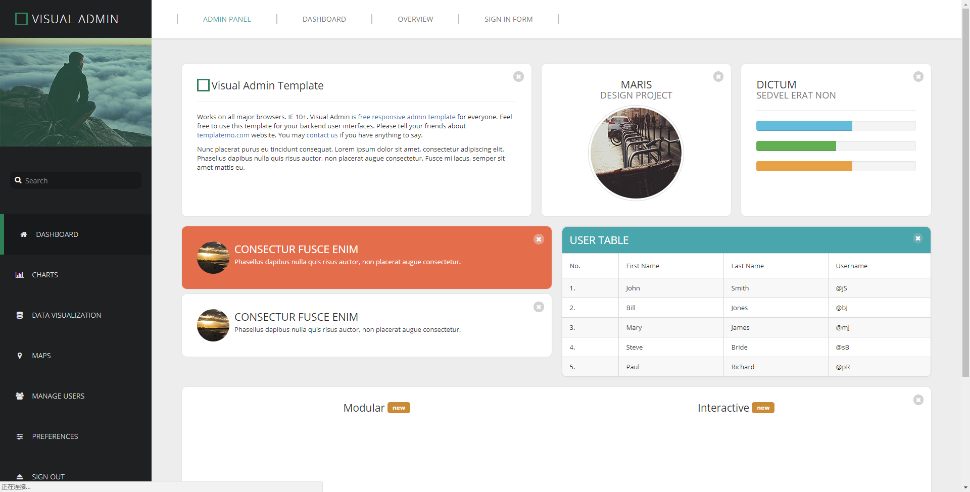 39个前端精美后台模板（简单实用）_cameoadmin wms-CSDN博客