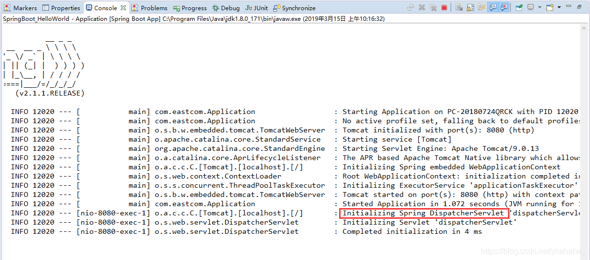 Springboot(一)入门案例(hello World)五分钟带你入门!springboot Hello Word例子 Csdn博客
