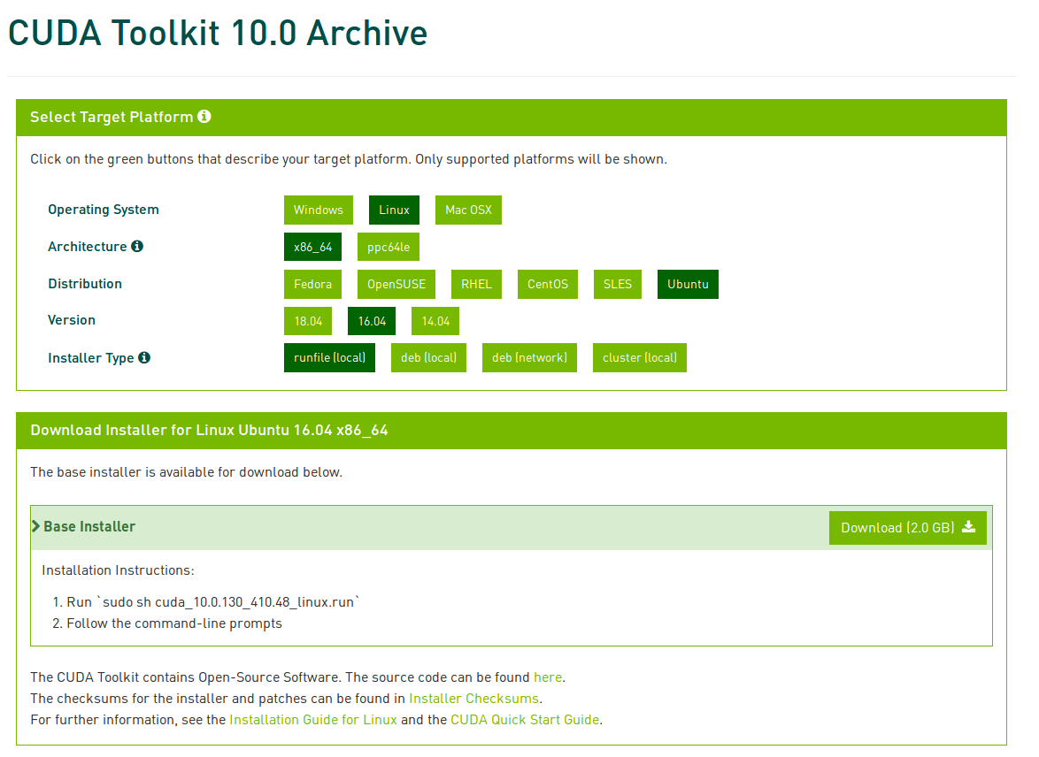 win10 + ubuntu16.04双系统安装NVIDIA显卡驱动和cuda cudnn_双系统的显卡驱动要一样么-CSDN博客