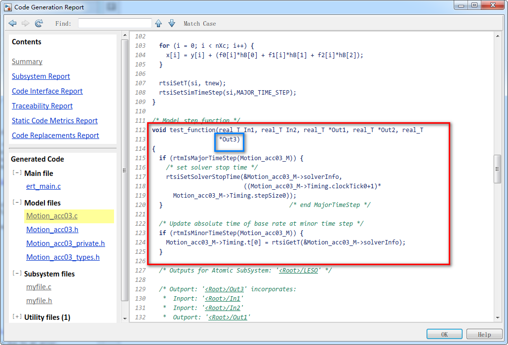 “the signal In1 consider using storage auto ”报错，simulink转C模型入口函数接口自定义_simulink consider using ...
