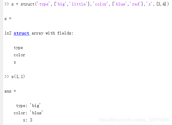 Matlab的结构体、矩阵、cell、数组matlab 细胞结构体 Csdn博客