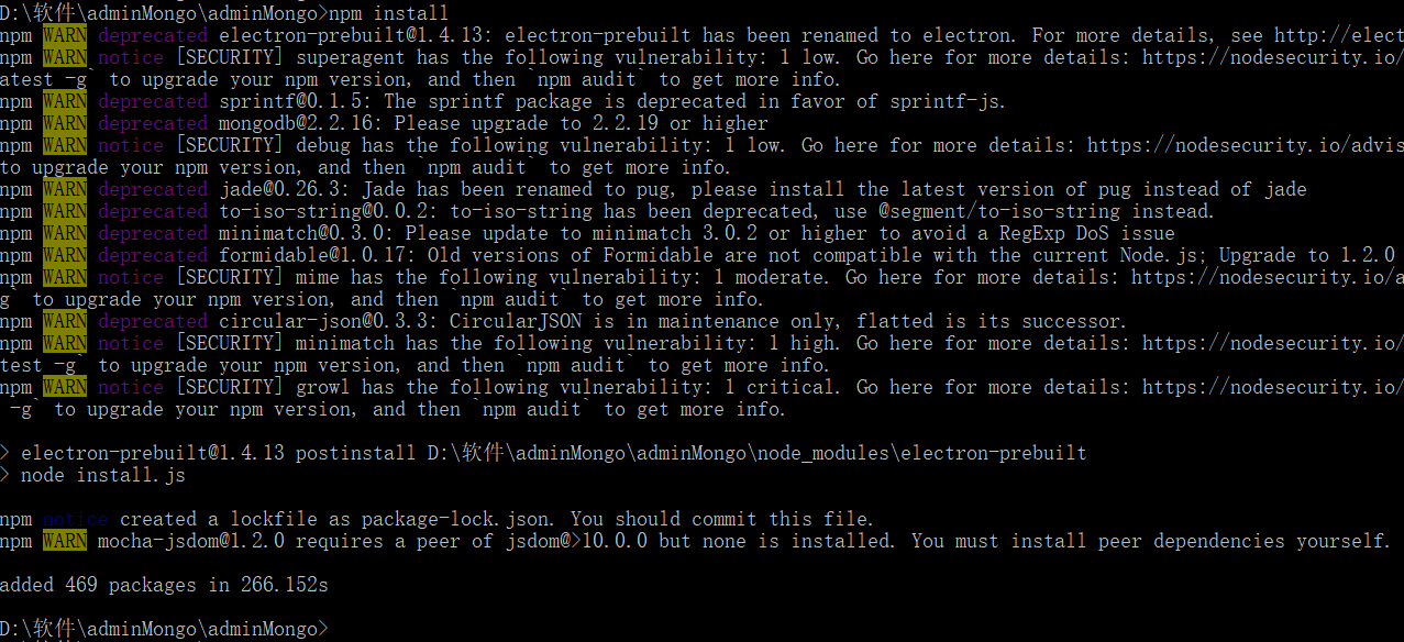 adminMongo 的安装与MongoDB连接_如何连接到adminmongo-CSDN博客