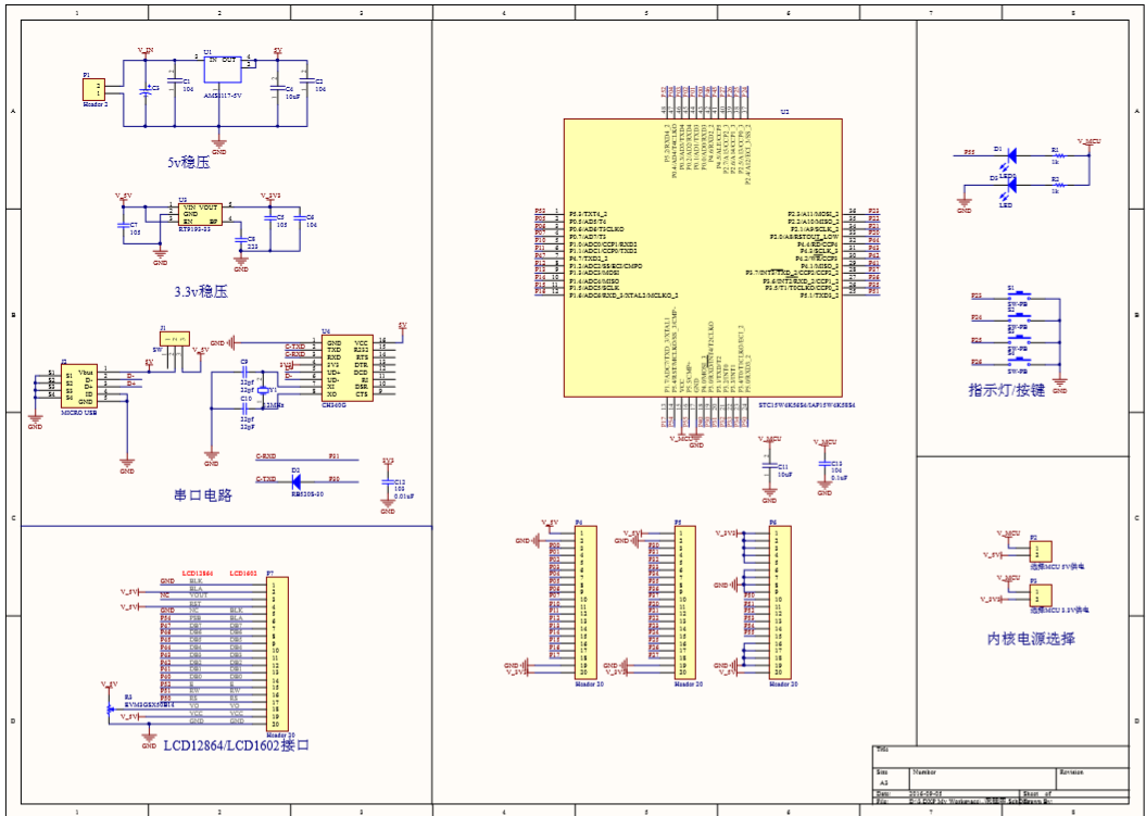 第一次创建STC15串口程序模板_stc15w4k56编译环境-CSDN博客