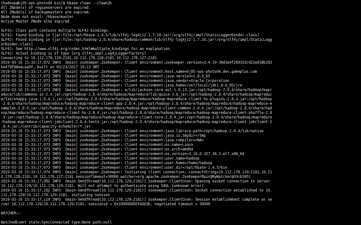 学习hadoop遇到的问题（phoenix报caused By Org Apache Hadoop Hbase Tablenotfoundexception System Catalog