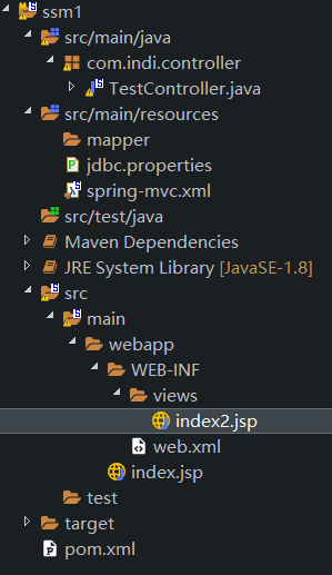 Spring+SpringMVC+mybatis+5.7MySQL项目搭建_spring mysql5.7.26 maven-CSDN博客