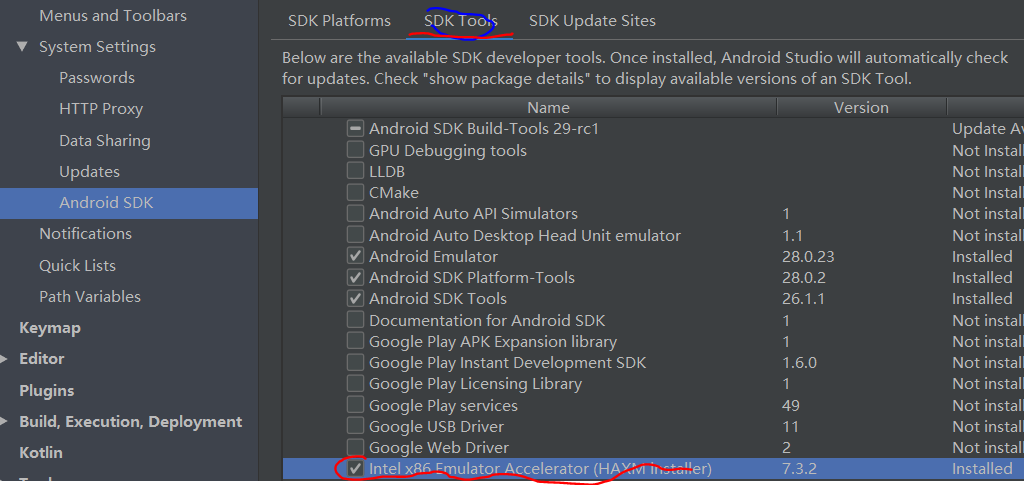 安装Android Studio 3.3.2及启动模拟器出错“emulator: Process finished with exit code 1“的解决_the android ...