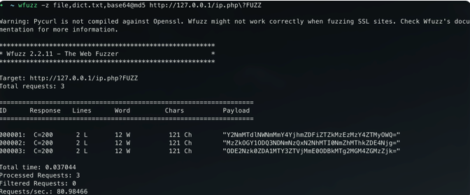 WFUZZ使用教程-CSDN博客